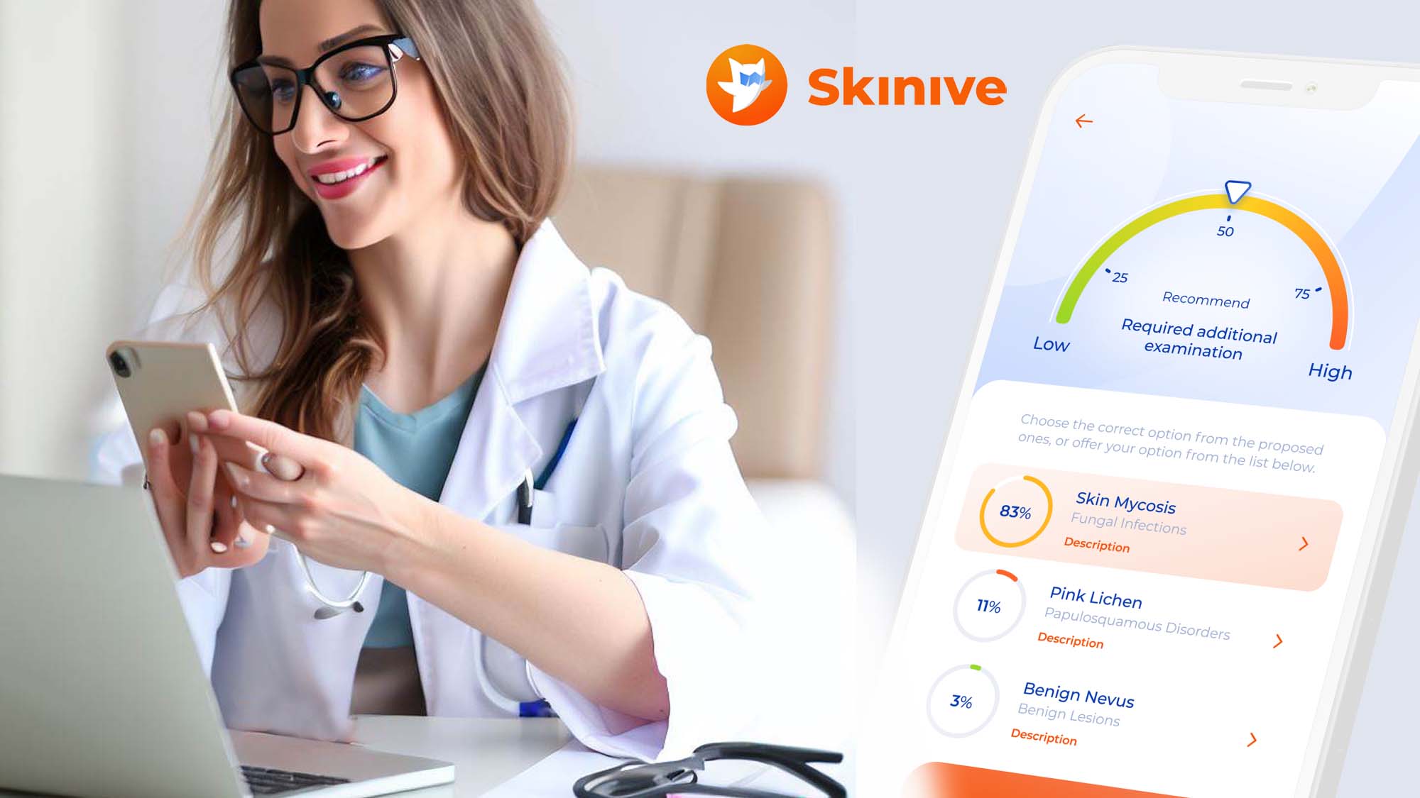 Patient triage to optimise dermatology care - Online AI Dermatologist